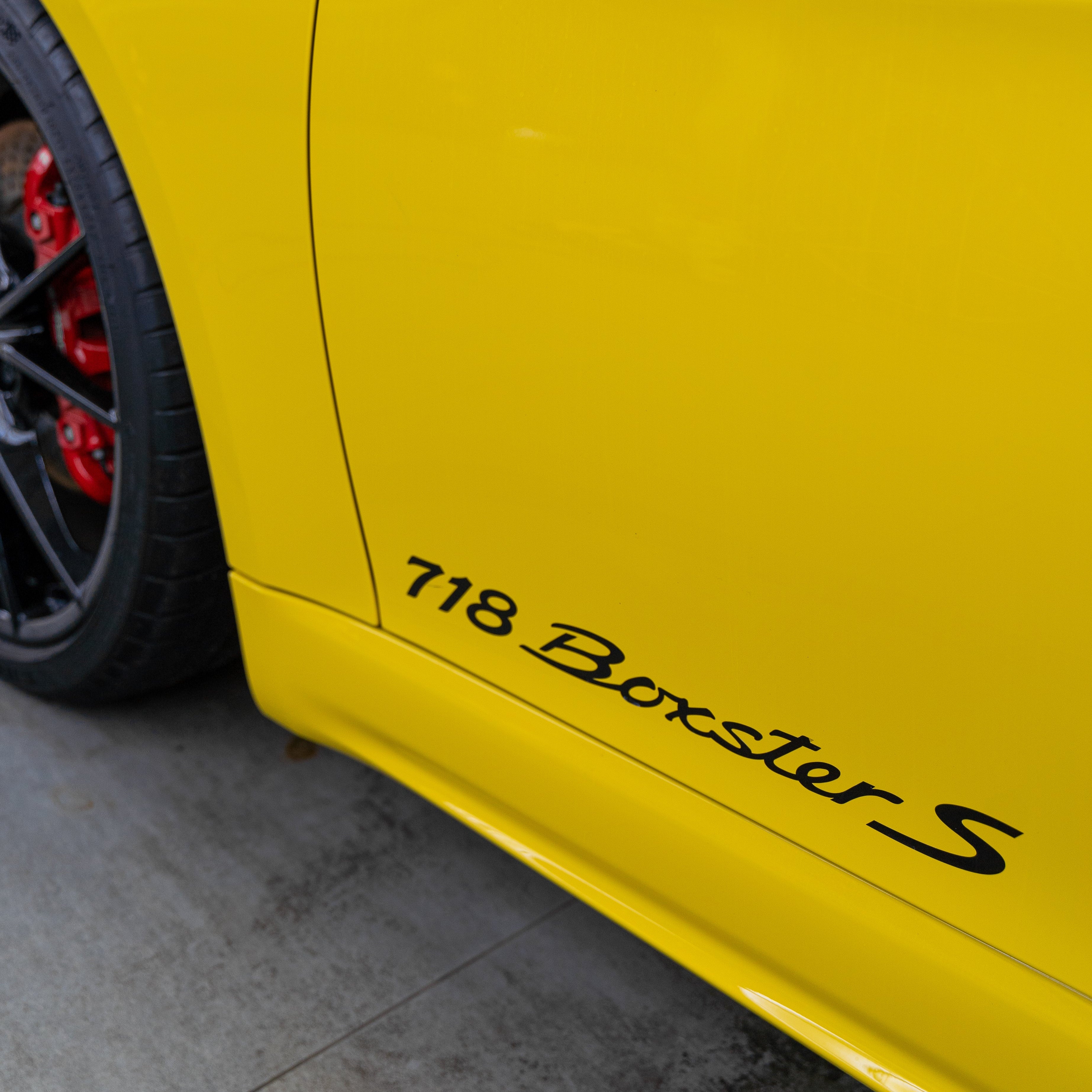 718 Boxster S Door Decals (x2) – Premium-Quality Vinyl, Perfect Fit ...