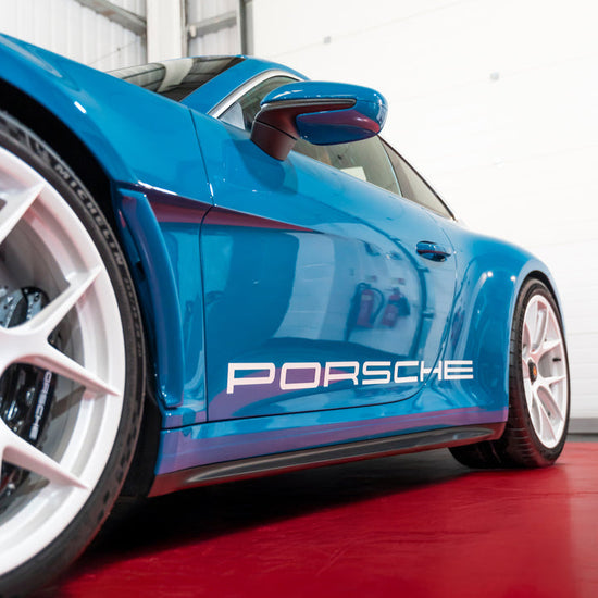 911 (992) 'PORSCHE' Script Decal – Iconic Branding, Flawless Fitment ...