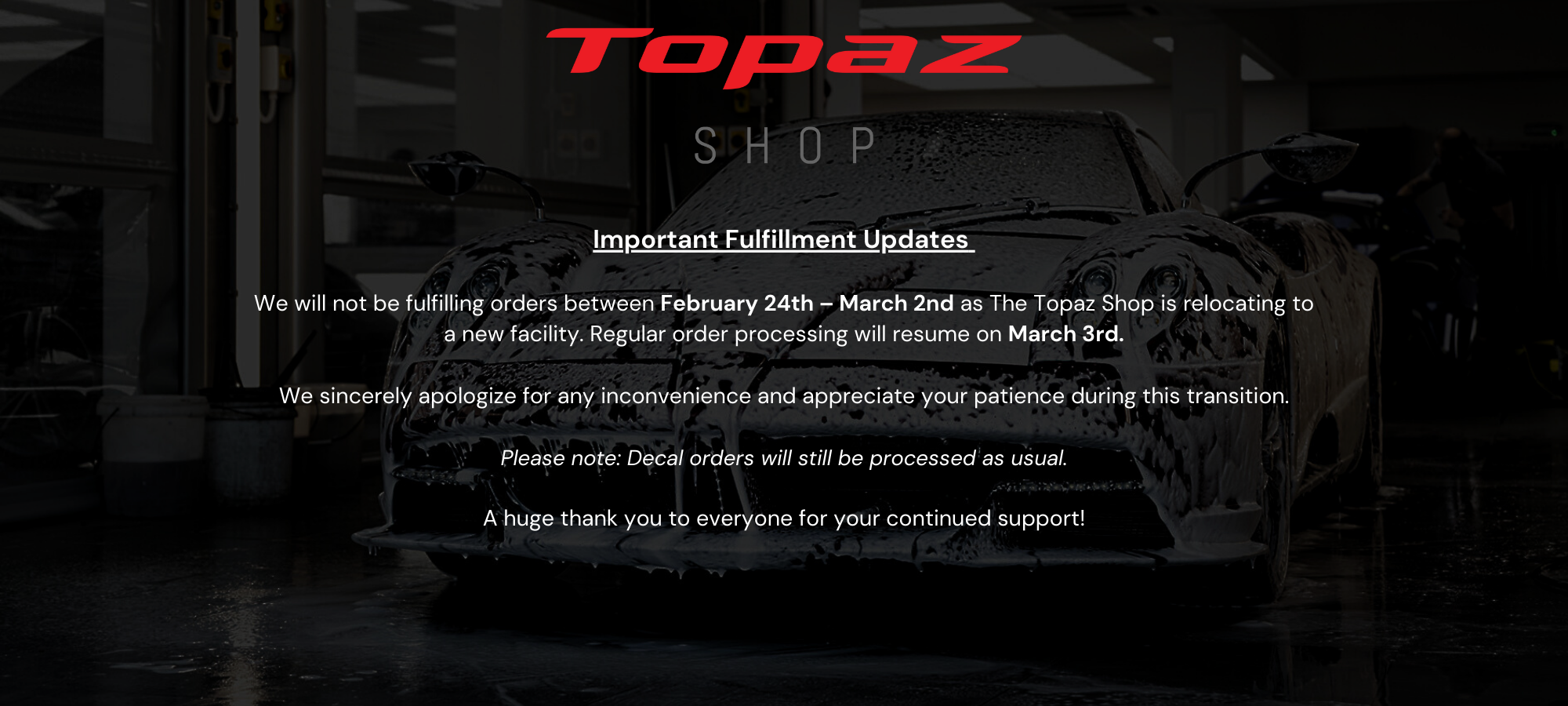 Topaz Shop – The Topaz Shop