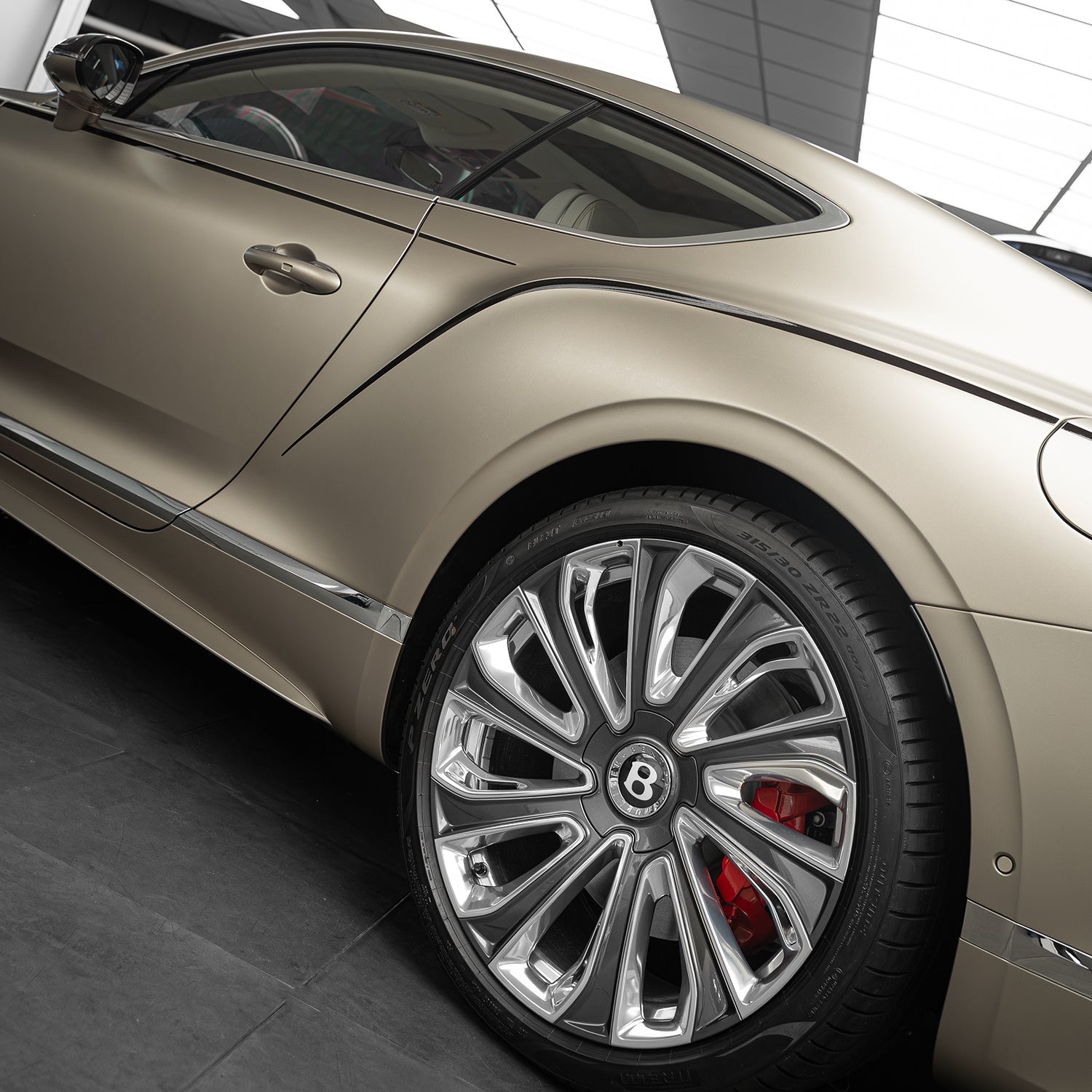Bentley Continental GT Mulliner (2024+) Side Pinstripe Decals | Topaz ...